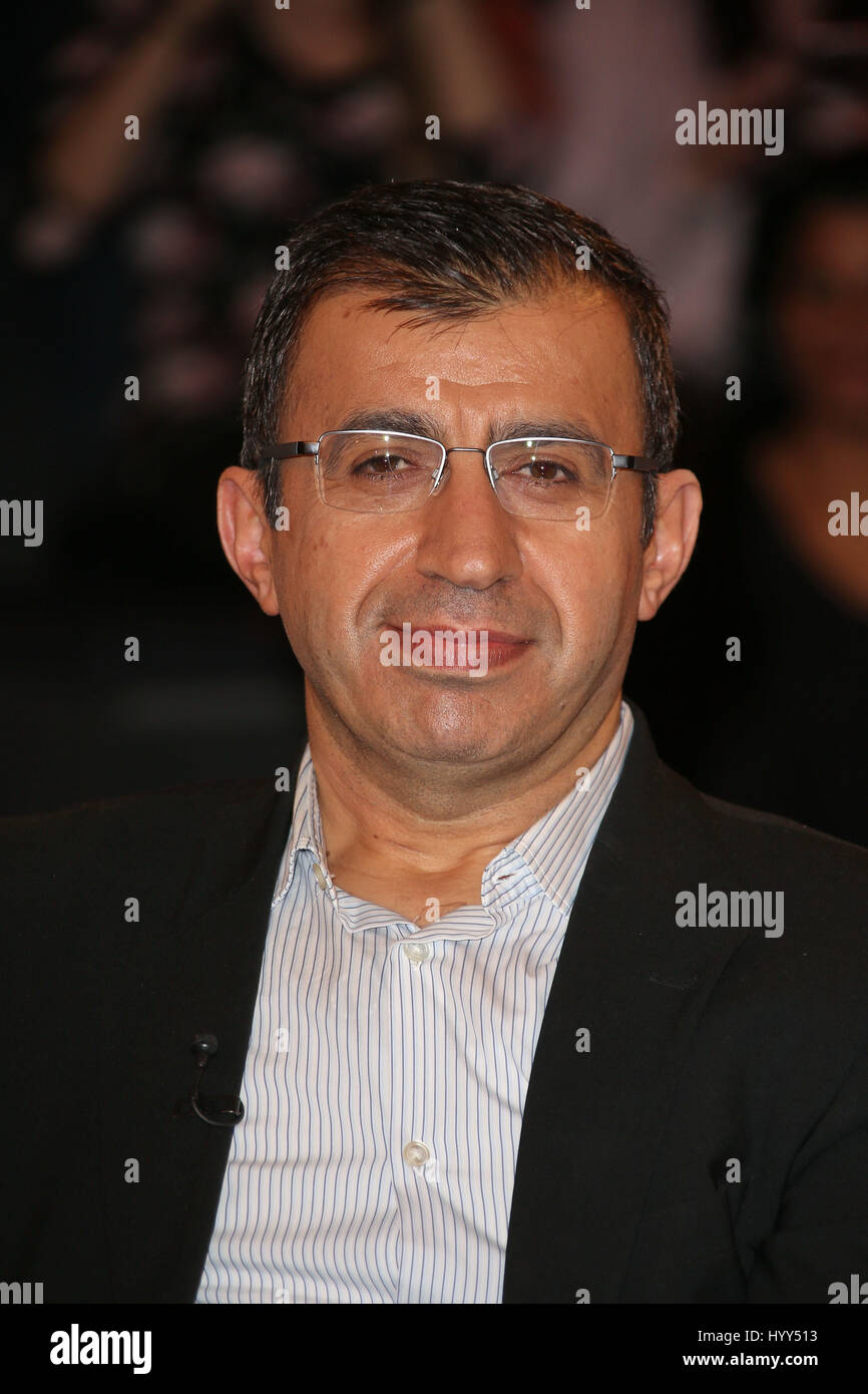 Markus Lanz Talkshow taping at Studio Stahltwiete Featuring: Prof. Ahmet Toprak (Professor für ...