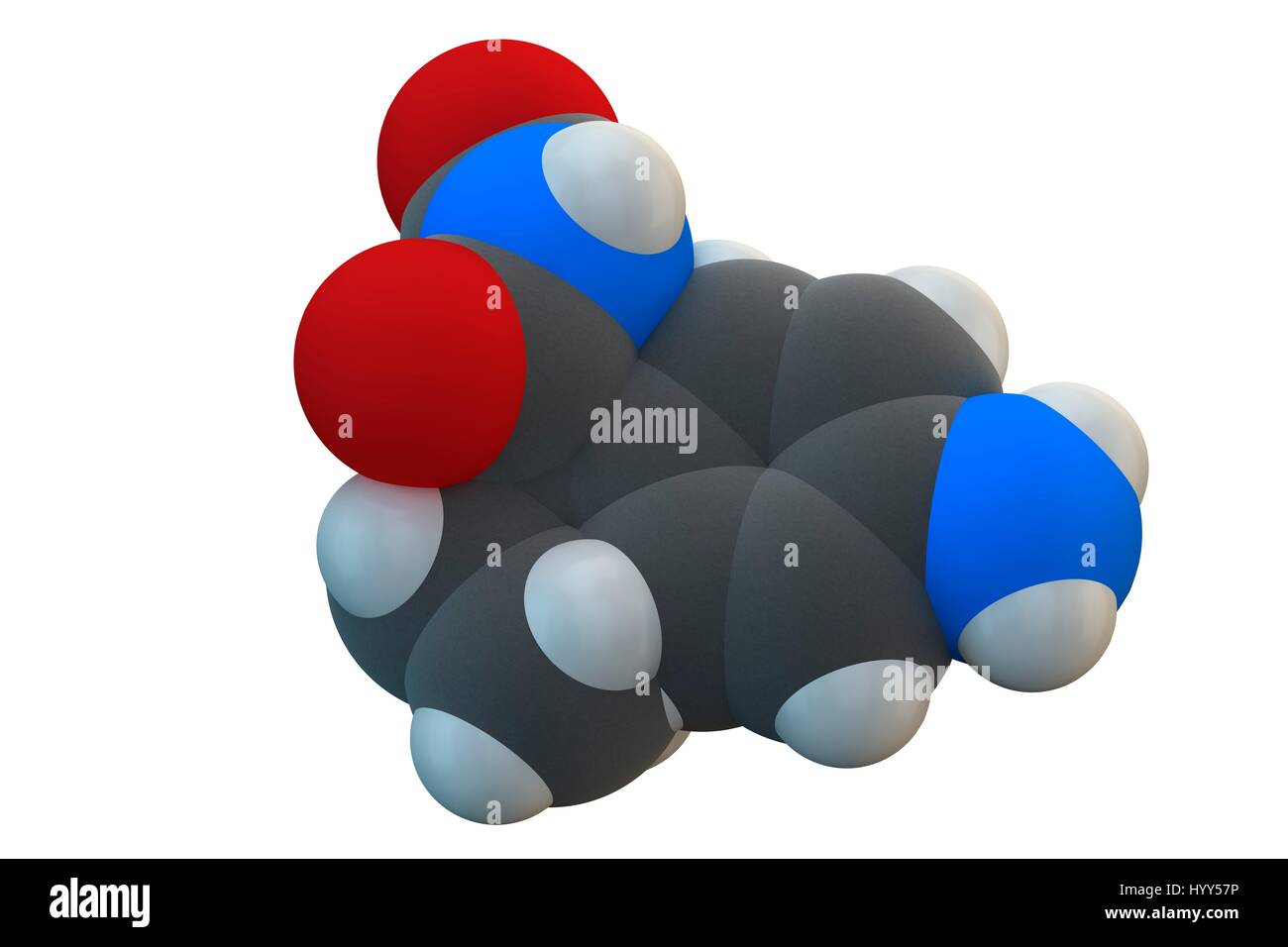 Aminoglutethimide anti-steroid drug molecule. Used in treatment of ...