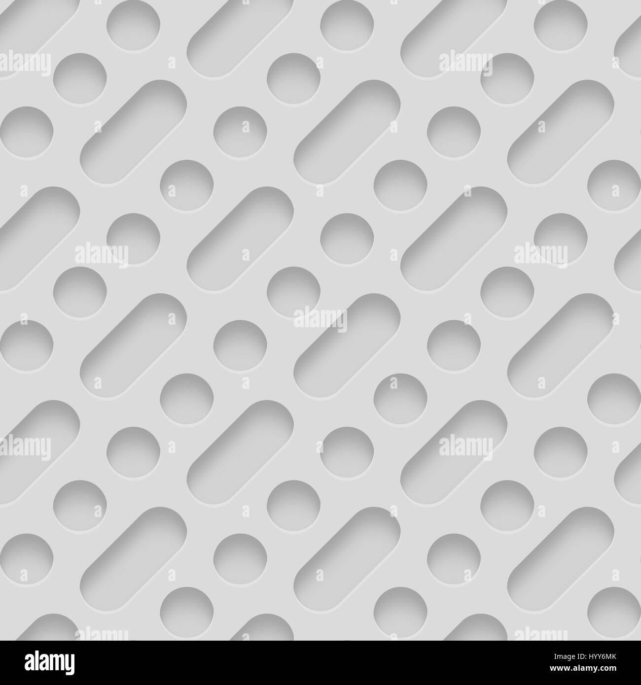 Seamless Repeatable Patterns With Beveled Shapes. Abstract Grayscale ...
