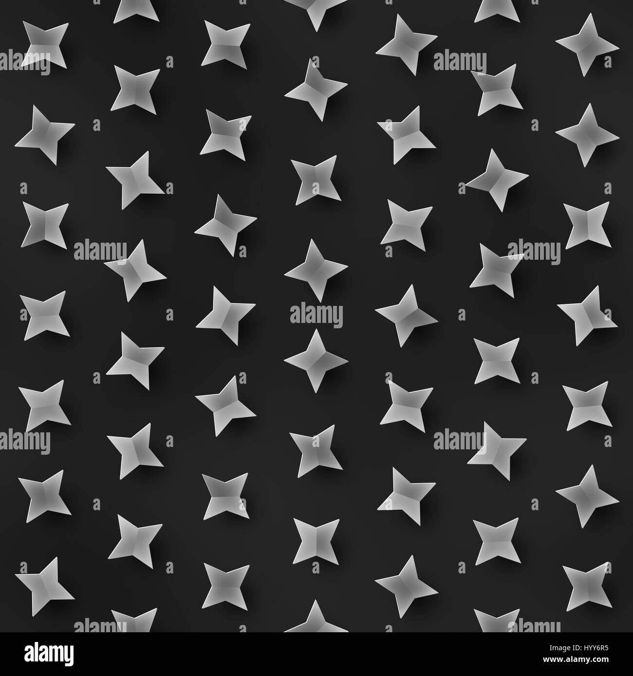 Scattered Geometric Shaded Shapes. Abstract Background Design. Stylish ...