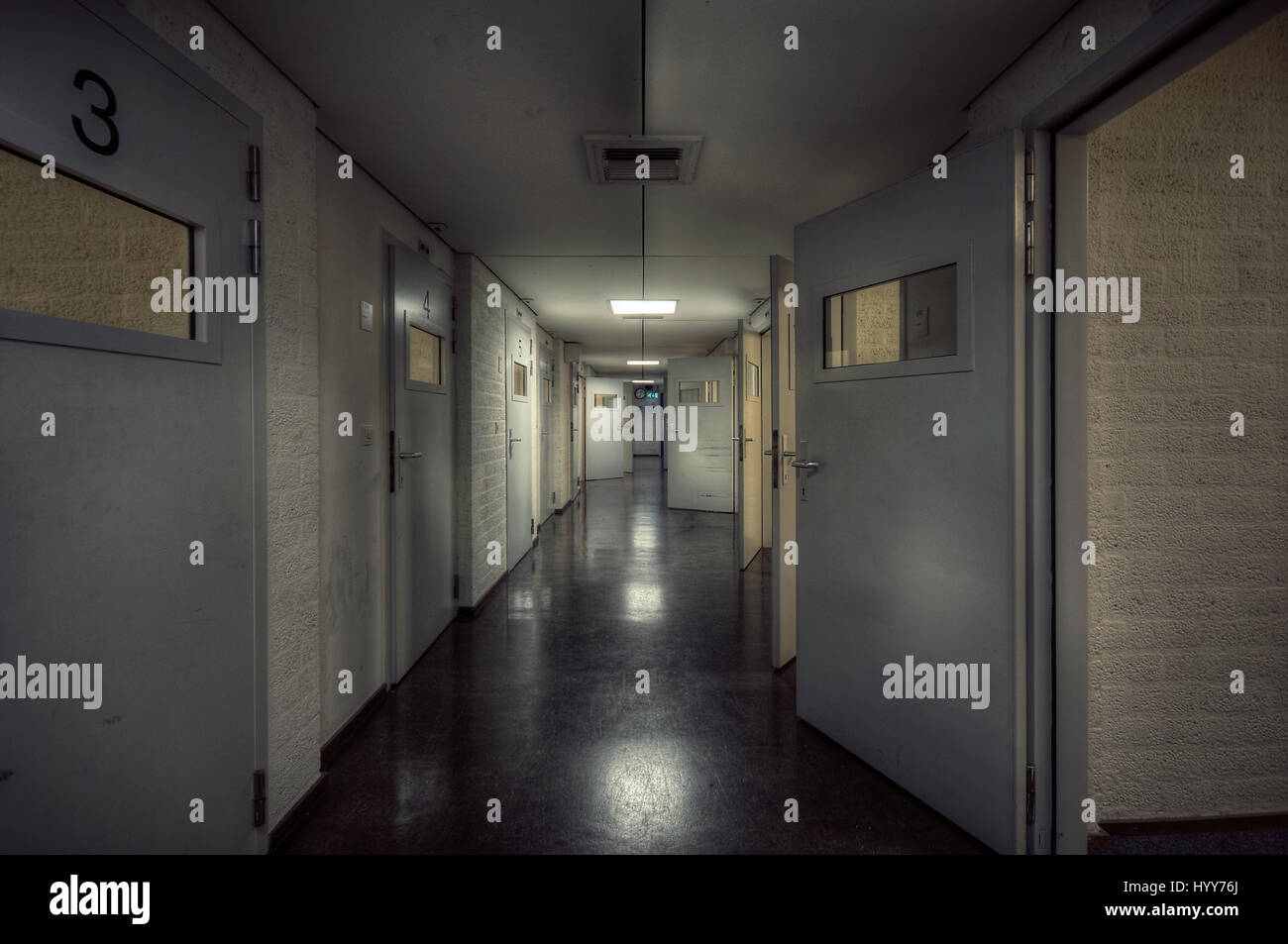 AMSTERDAM, THE NETHERLANDS: EERIE images have revealed the abandoned ...