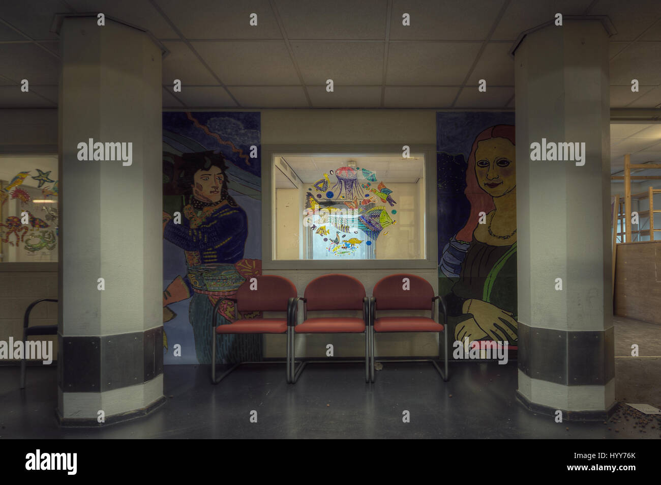 AMSTERDAM, THE NETHERLANDS: EERIE images have revealed the abandoned ...