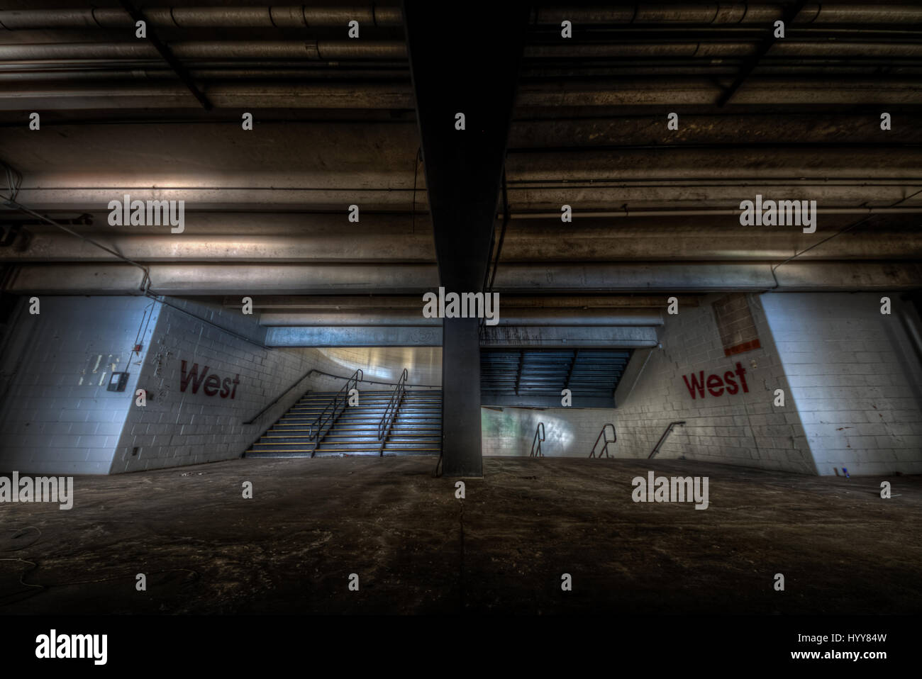 PONTIAC, USA: HAUNTING pictures have revealed the crumbling remains of ...