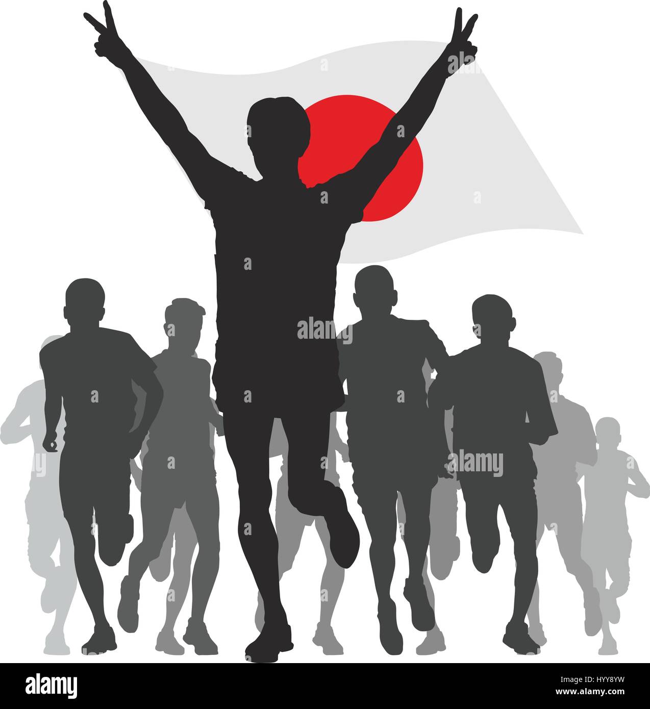 Red finish tape Stock Vector Images - Alamy