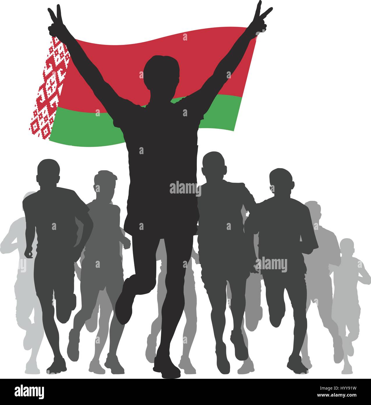 Marathon finish line tape hi-res stock photography and images - Alamy