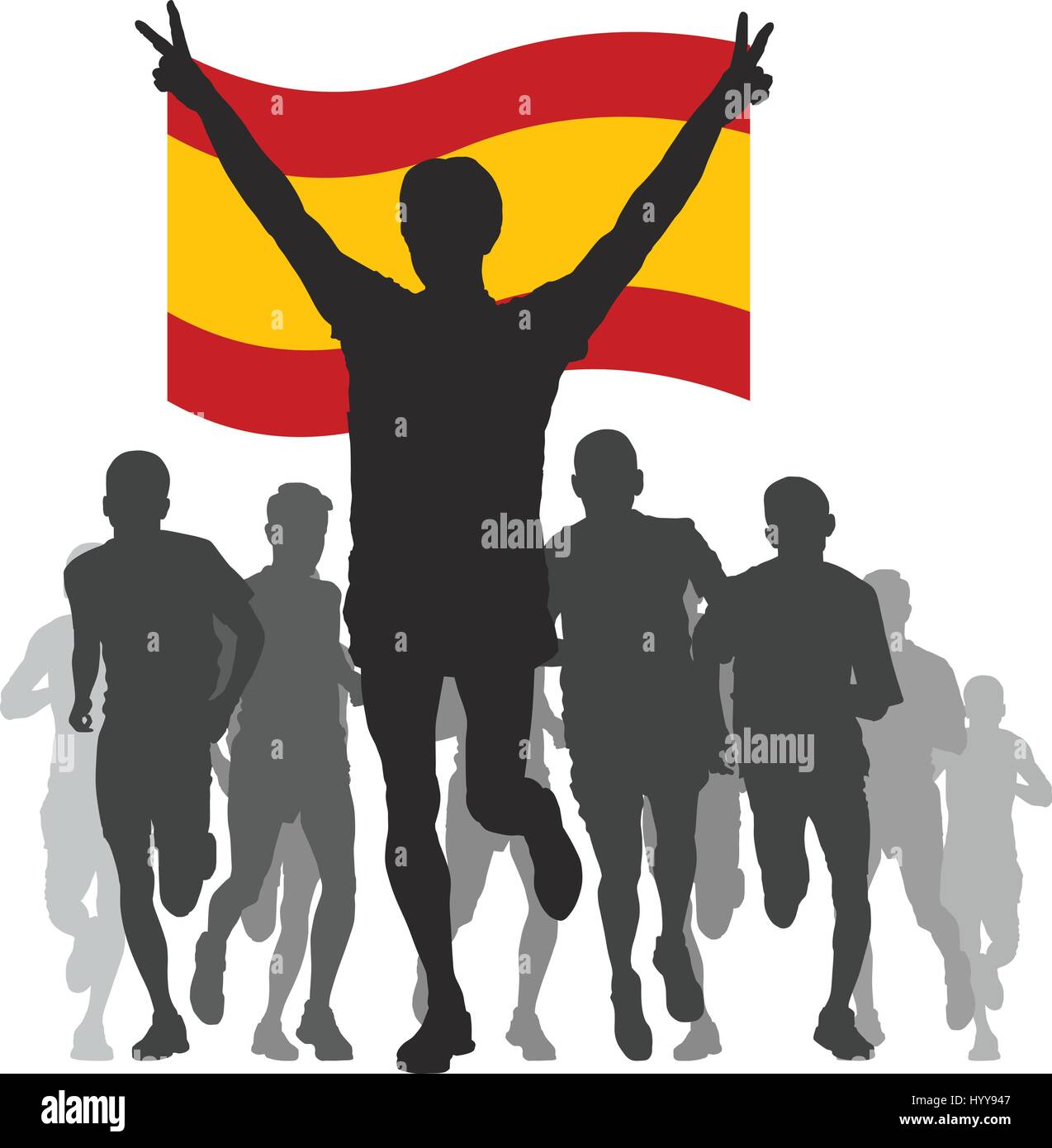 Overhead flag Stock Vector Images - Alamy