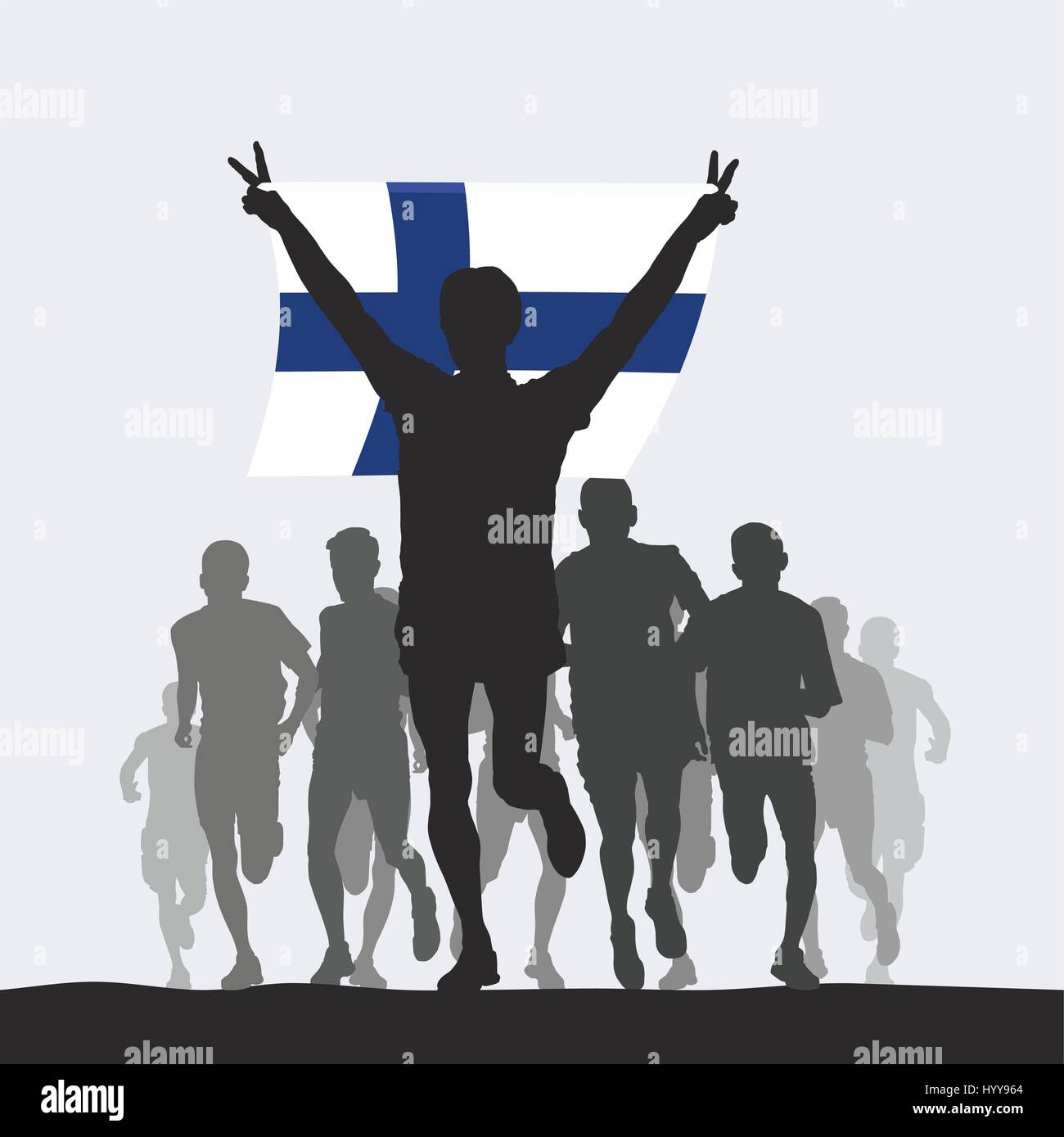 Red finish tape Stock Vector Images - Alamy