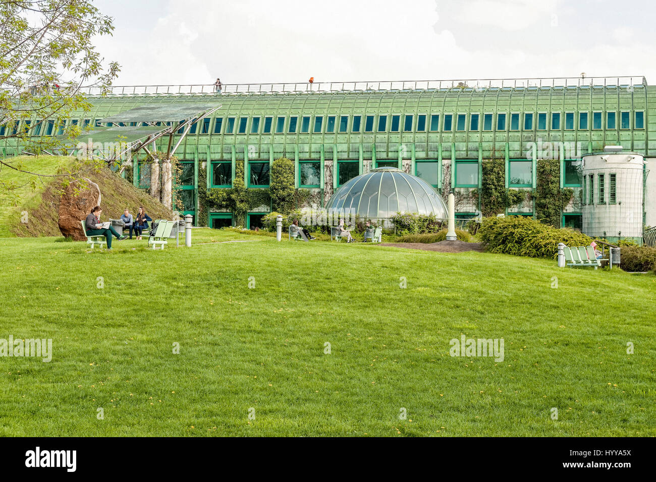 Library of the warsaw university buw hi-res stock photography and ...