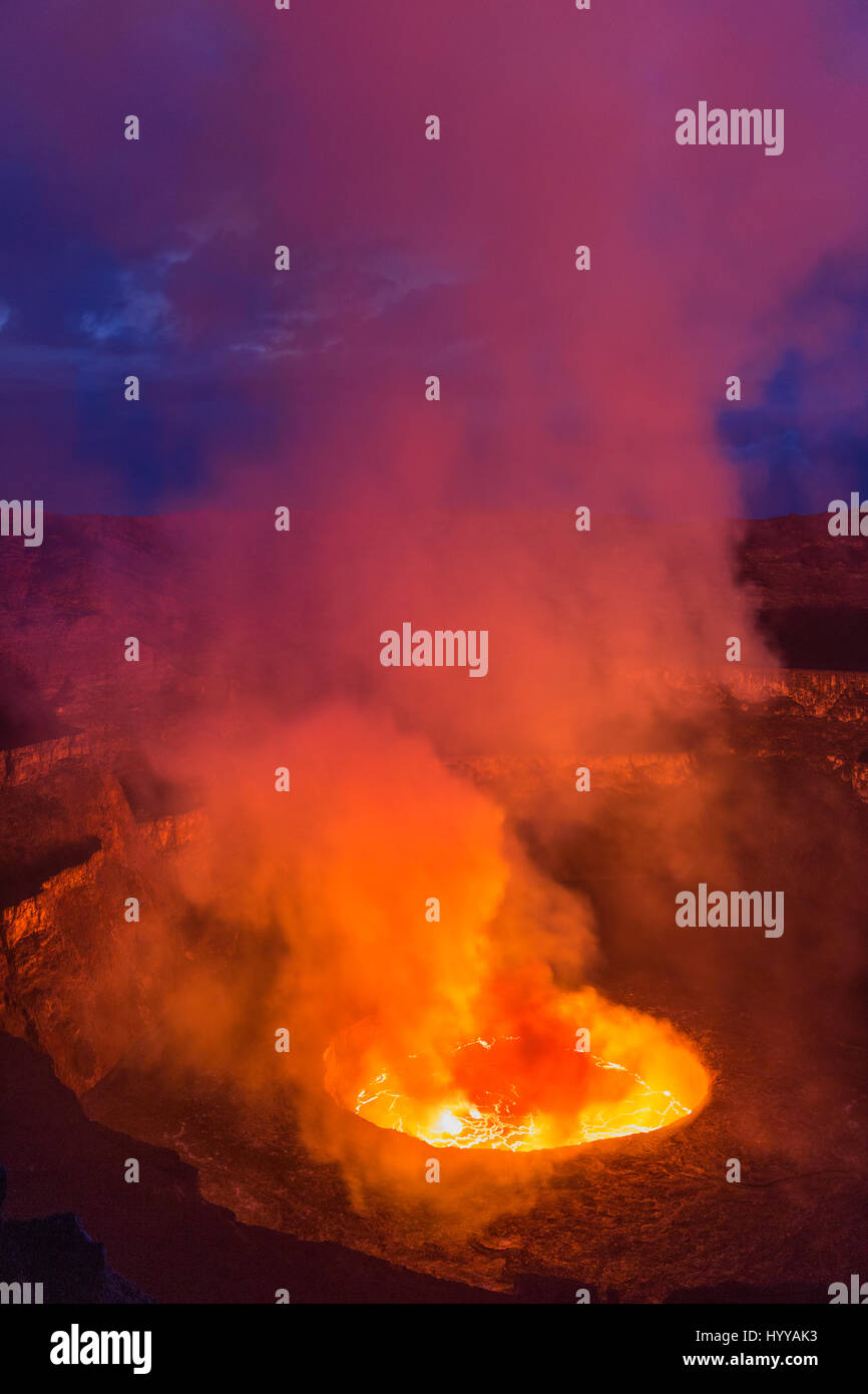 Nyiragongo volcano hi-res stock photography and images - Alamy