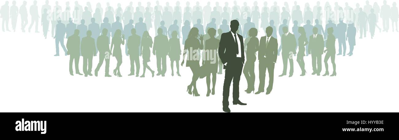 Man in rows Stock Vector Images - Alamy