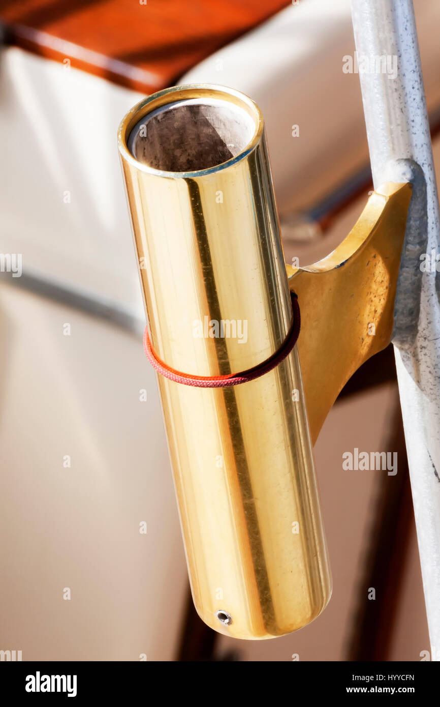 Golden fishing rod Stock Photo - Alamy