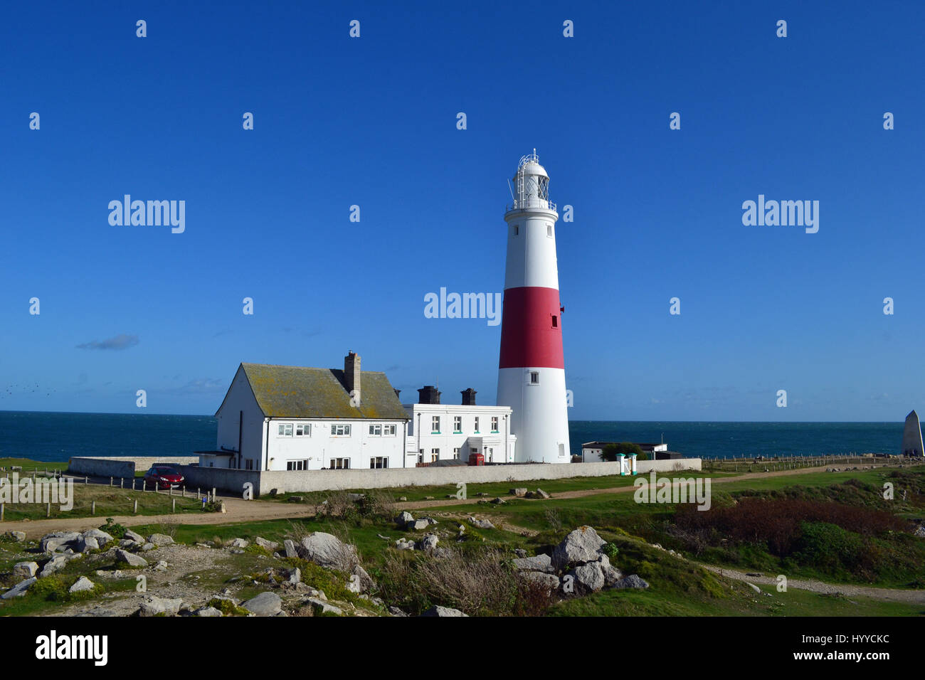 Portland bill lighthouses hi-res stock photography and images - Alamy