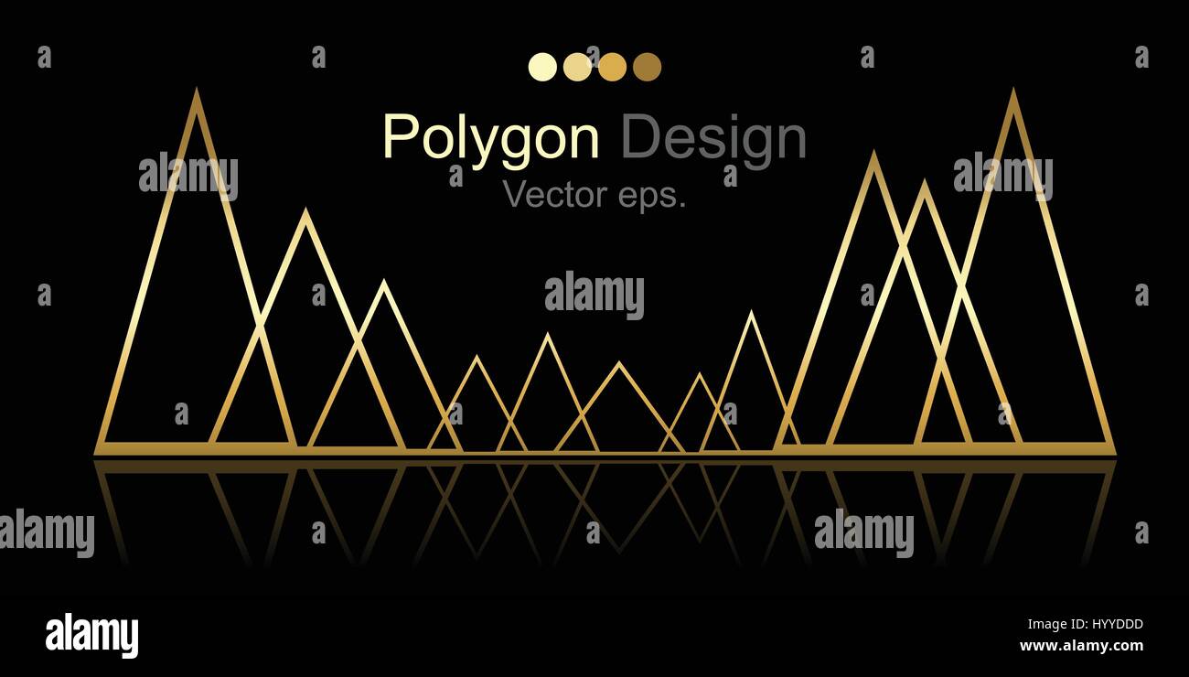 Golden Triangle design background.Web design, Technology, science ...