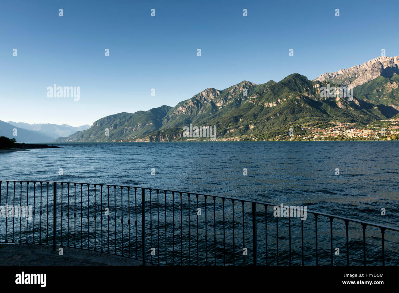 Lake of Como at Oliveto Lario (Lecco, Lombardy, Italy) at summer. View ...