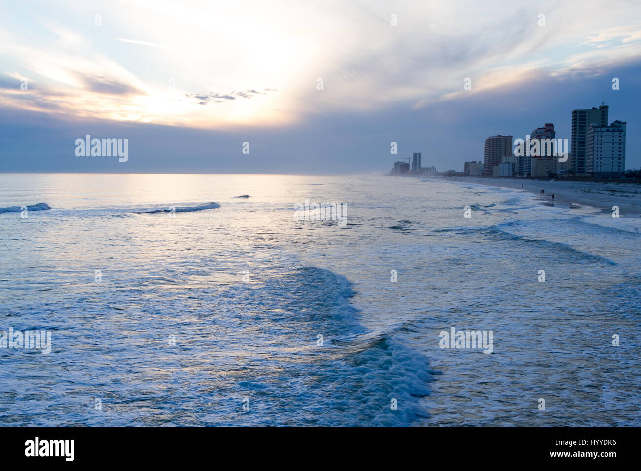 Alabama gulf coast beach view hi-res stock photography and images - Alamy