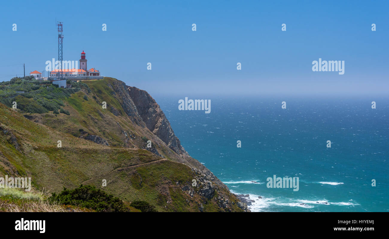 Cabo da Roca, Sintra, Portugal Stock Photo - Alamy