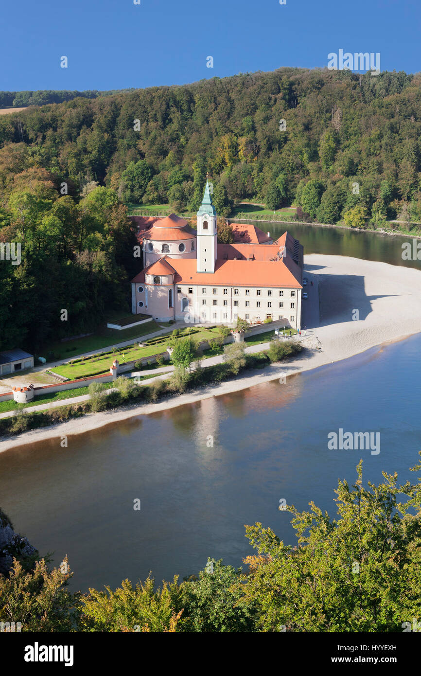Monastery Weltenburg on the Danube in Kelheim, Lower Bavaria, Germany ...