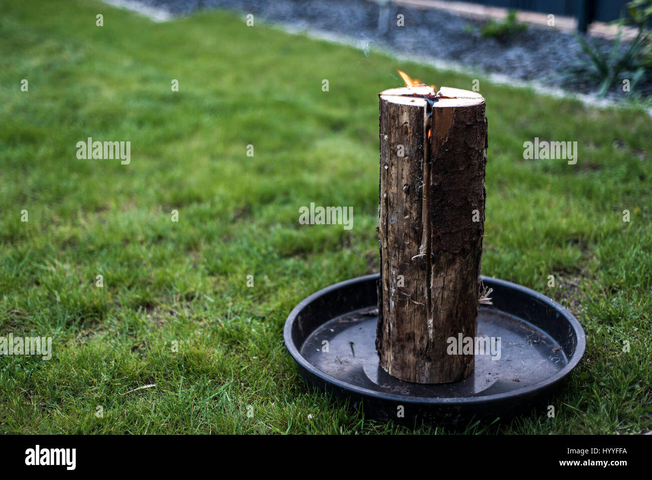 Swedish fire log hi-res stock photography and images - Alamy