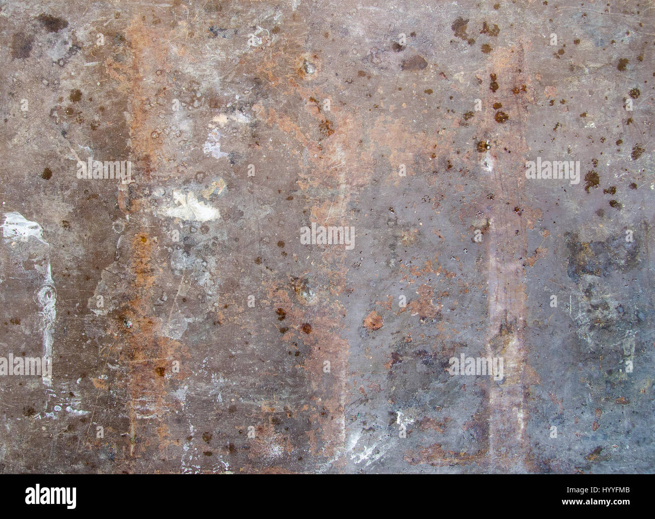 Badly aged and ruined metal sheet plate Stock Photo - Alamy