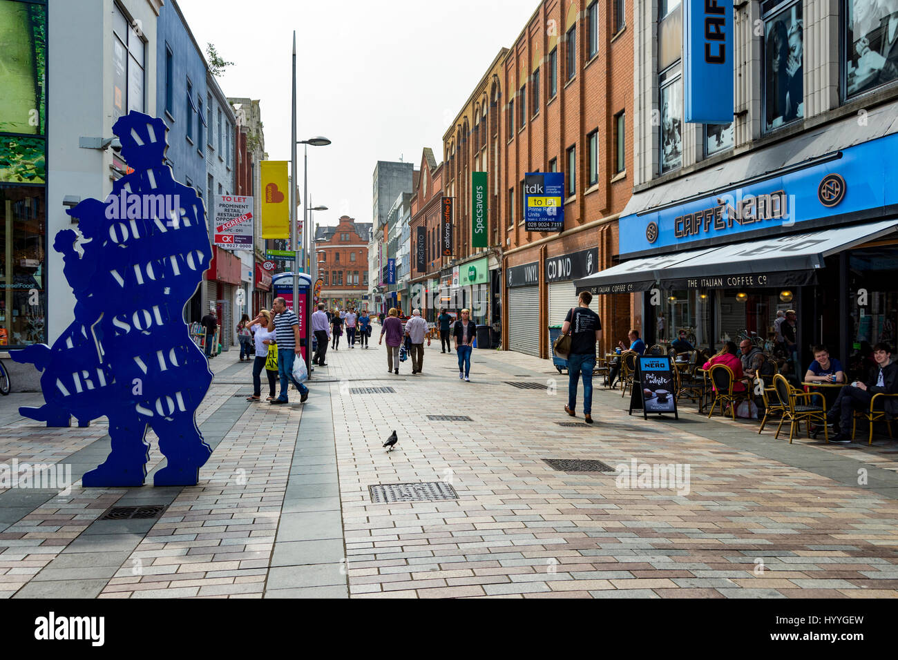 Belfast shops hi-res stock photography and images - Alamy