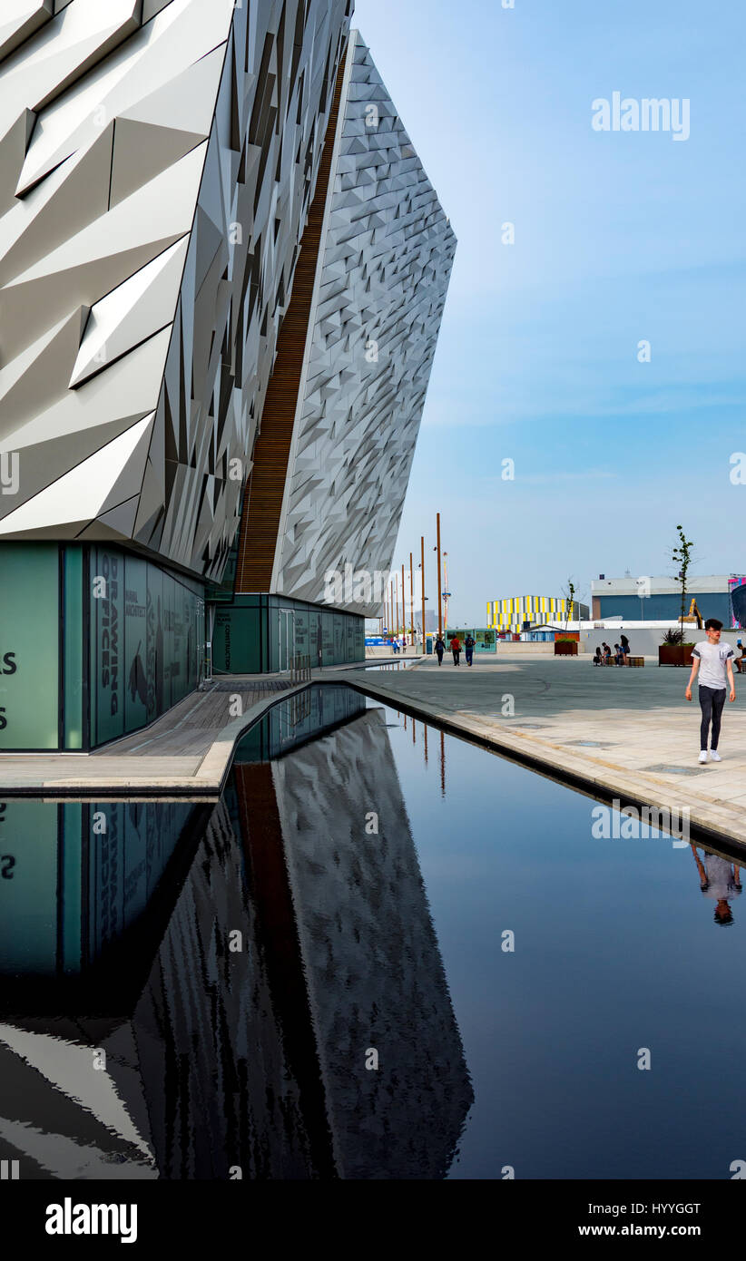 The Titanic Belfast building (Eric Kuhne and Associates 2012), Belfast ...