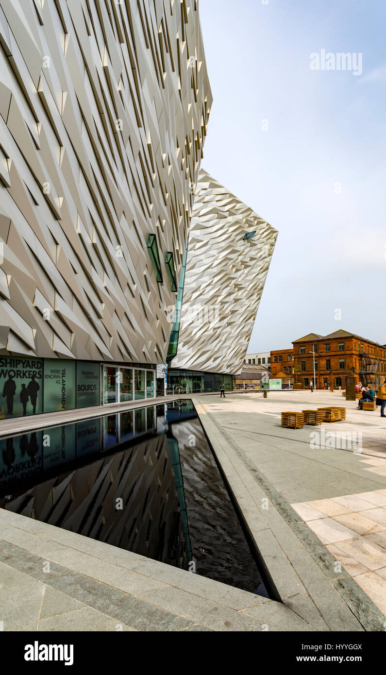 The Titanic Belfast building (Eric Kuhne and Associates 2012), Belfast ...