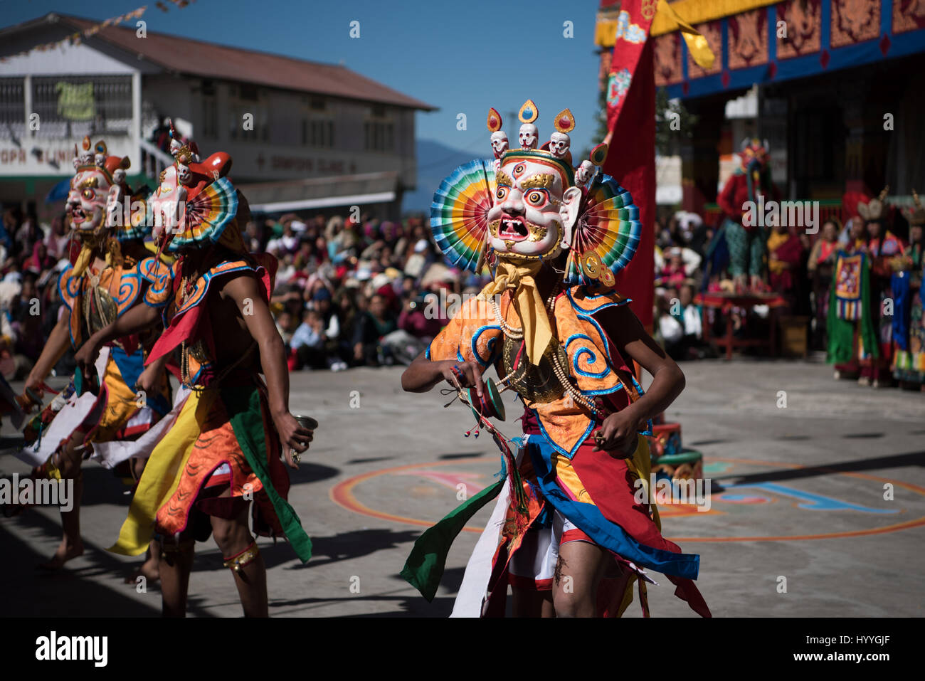 Cham dance hi-res stock photography and images - Alamy