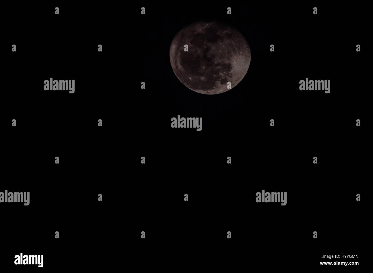 Moon Closeup Showing the Details of Lunar Surface Stock Photo - Alamy