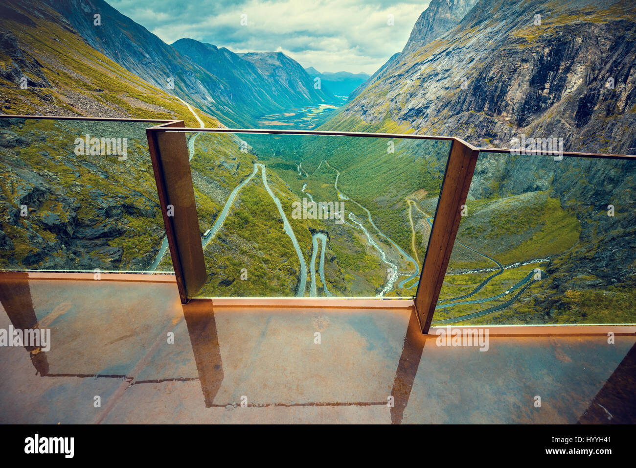 Norway viewpoint hi-res stock photography and images - Alamy
