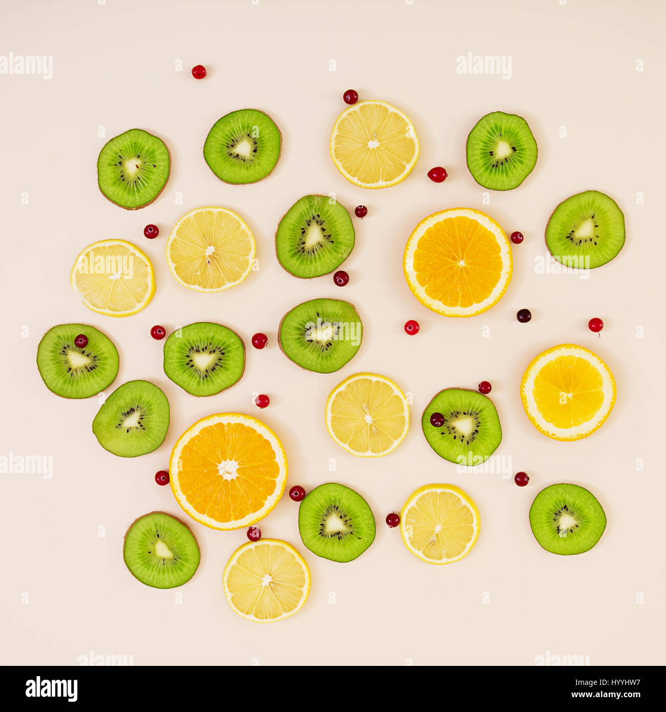 Fruit texture. Background of various sliced fruits Stock Photo - Alamy