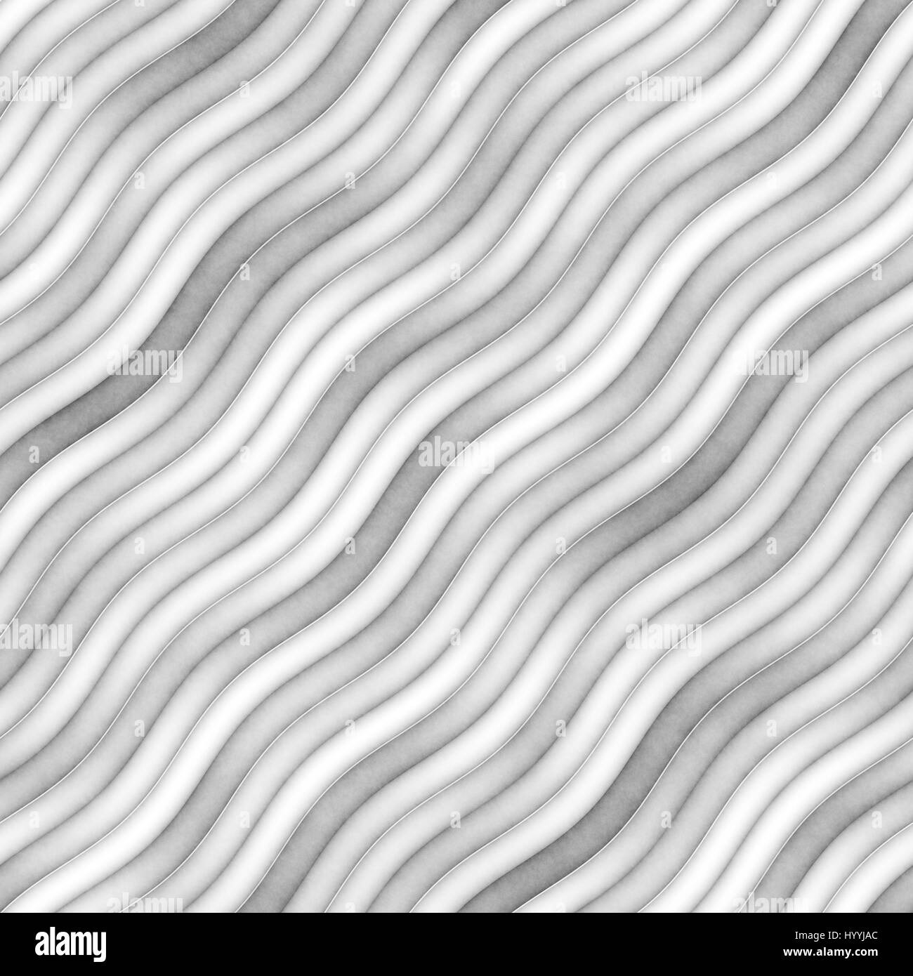 Raster Seamless Greyscale Texture. Gradient Wavy Lines Pattern. Subtle ...
