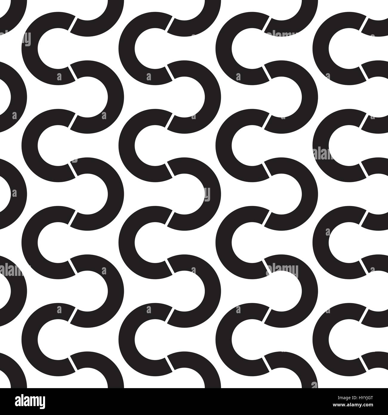 Abstract monochrome geometric pattern, seamless background. Simple ...
