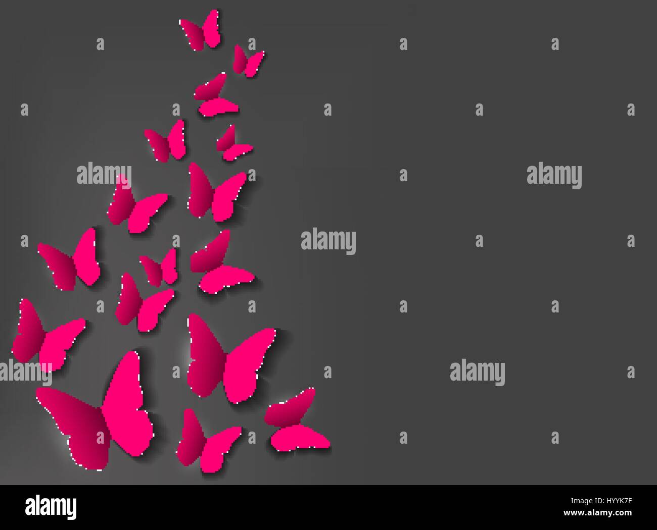 Butterfly vector background paper hi-res stock photography and images ...