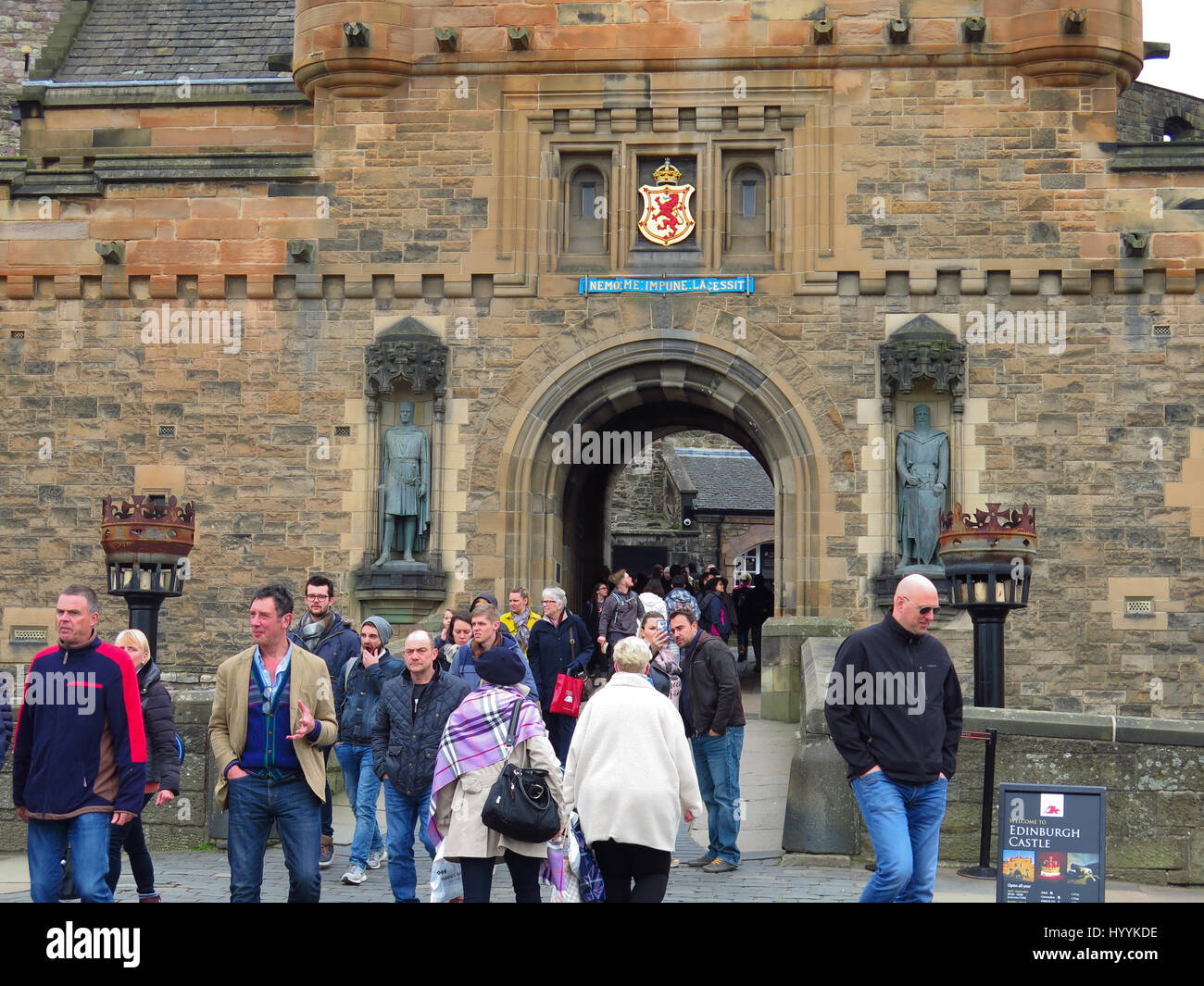 Gatehouse of Edinburgh Castle Stock Photo - Alamy