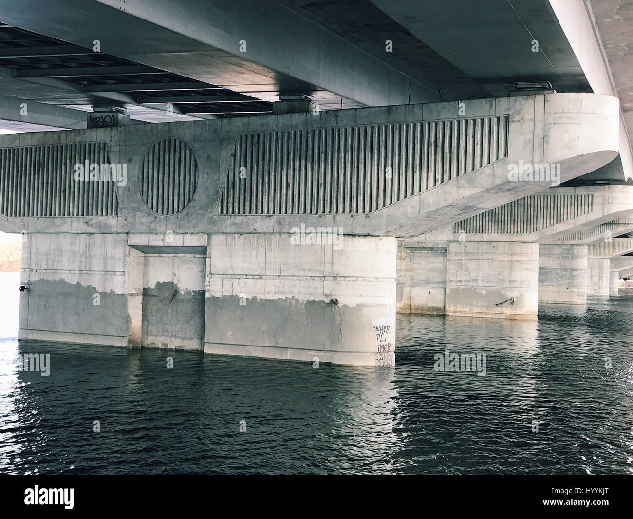 Abandoned old bridge big engineering construction Stock Photo - Alamy