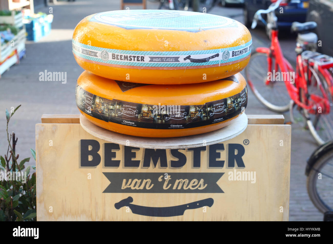 Dutch Beemster cheese Stock Photo - Alamy