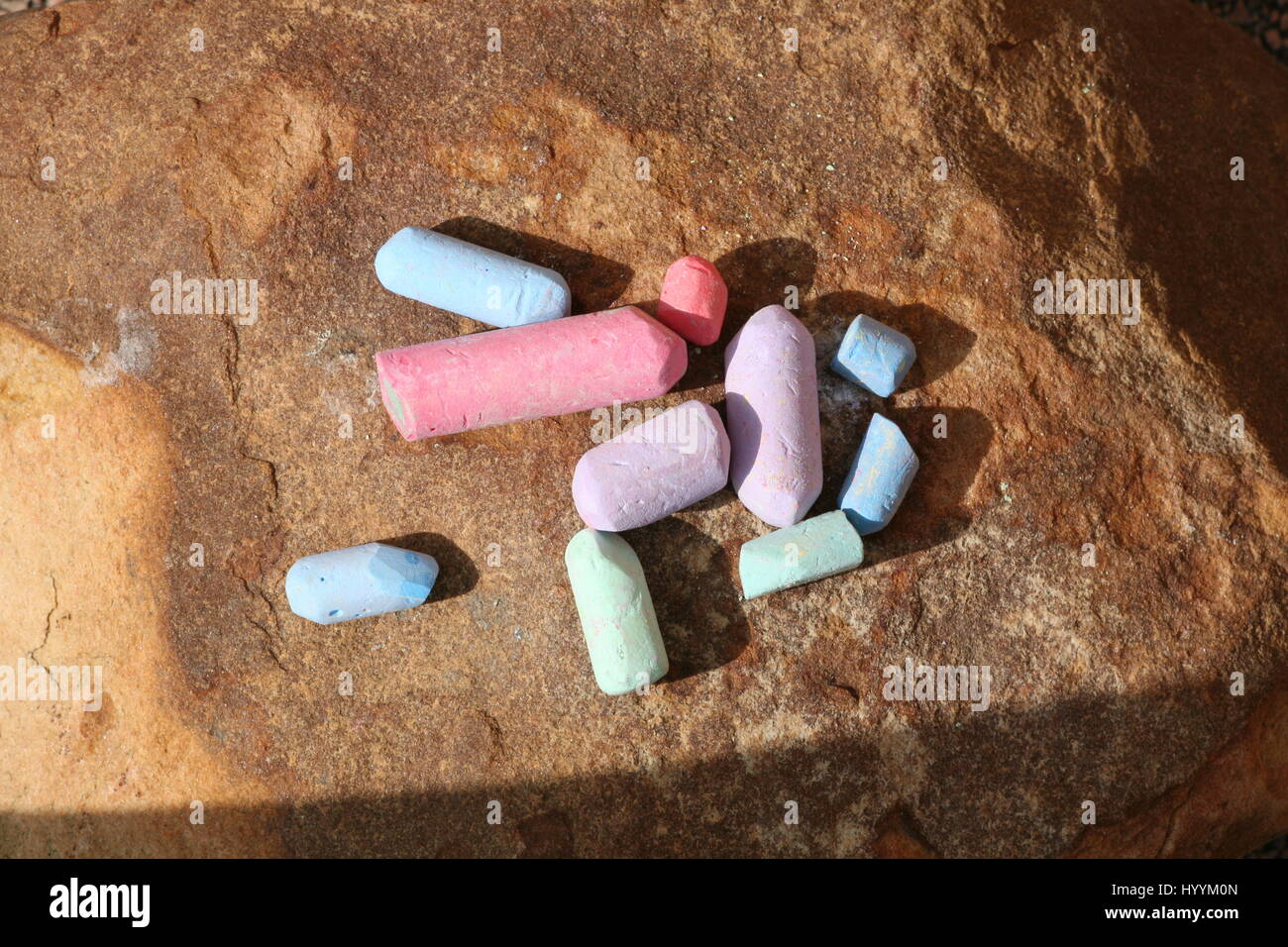 Chalk colors hi-res stock photography and images - Alamy