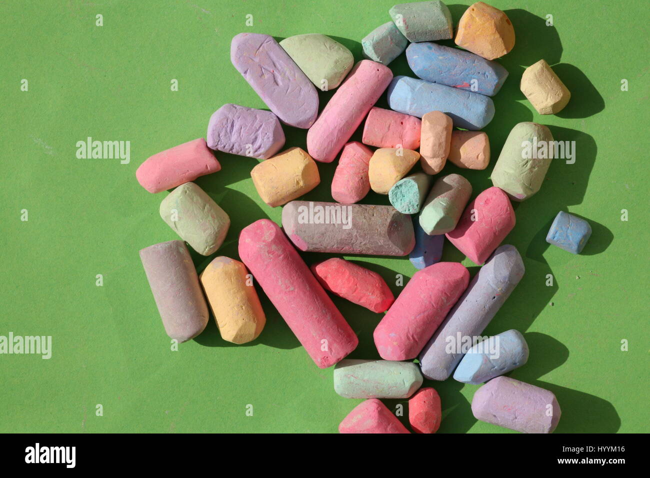 Chalk colors hi-res stock photography and images - Alamy