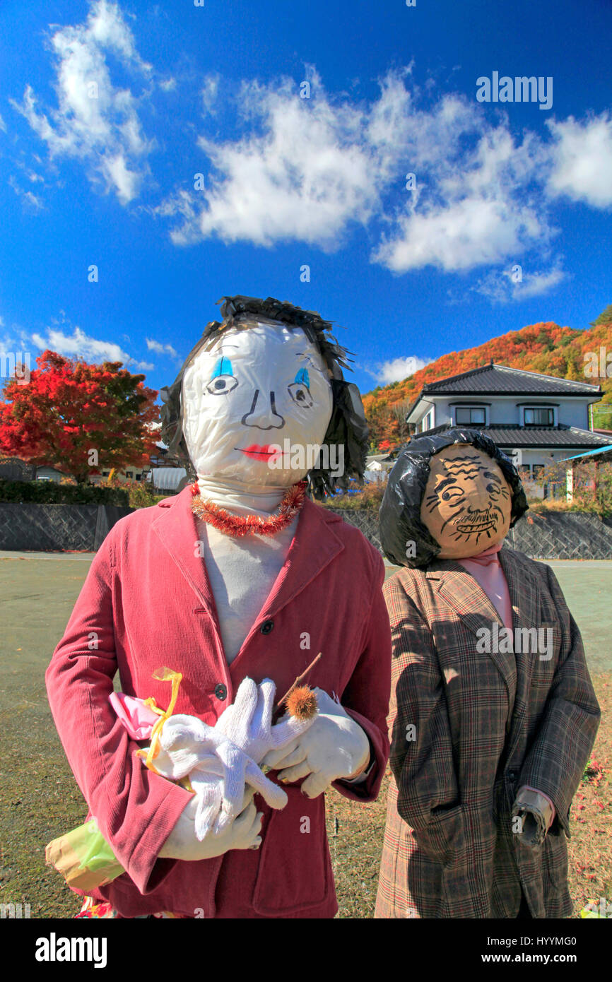 Japanese scarecrow village hi-res stock photography and images - Alamy