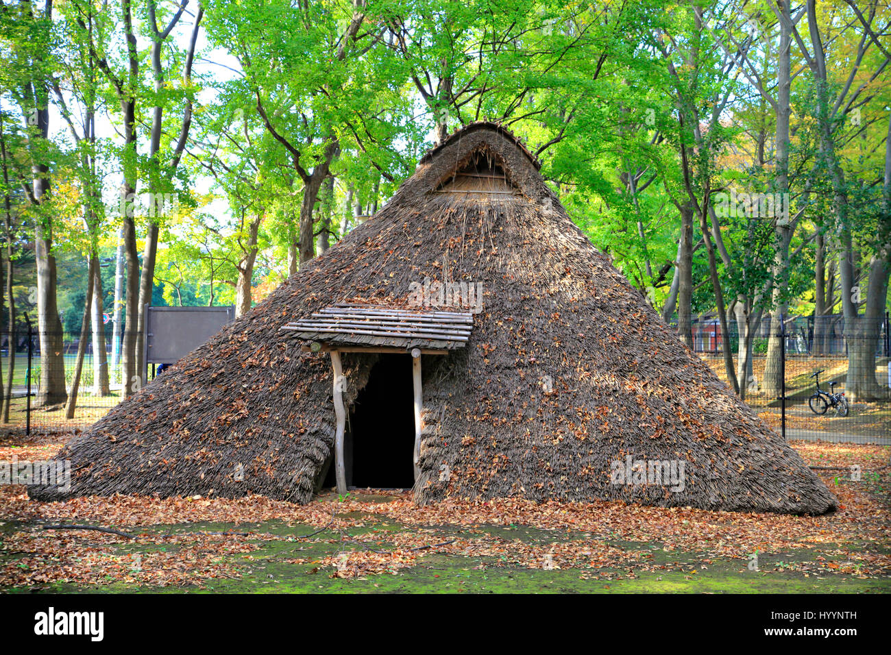 A Ancient Pit-House of Kurihara Iseki Nerima Tokyo Japan Stock Photo ...