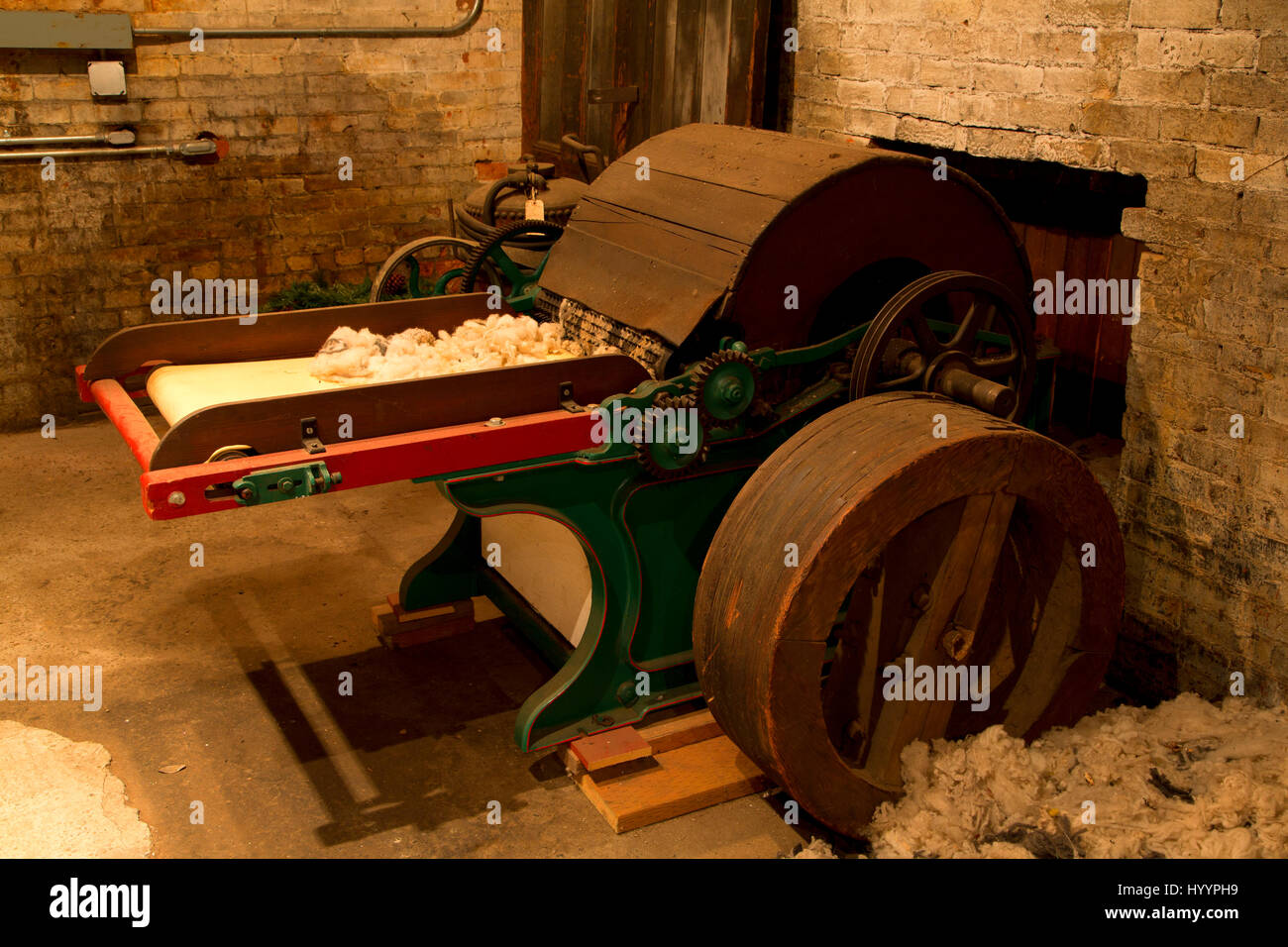 The Picker House in Thomas Kay Woolen Mill, Willamette Heritage Center ...