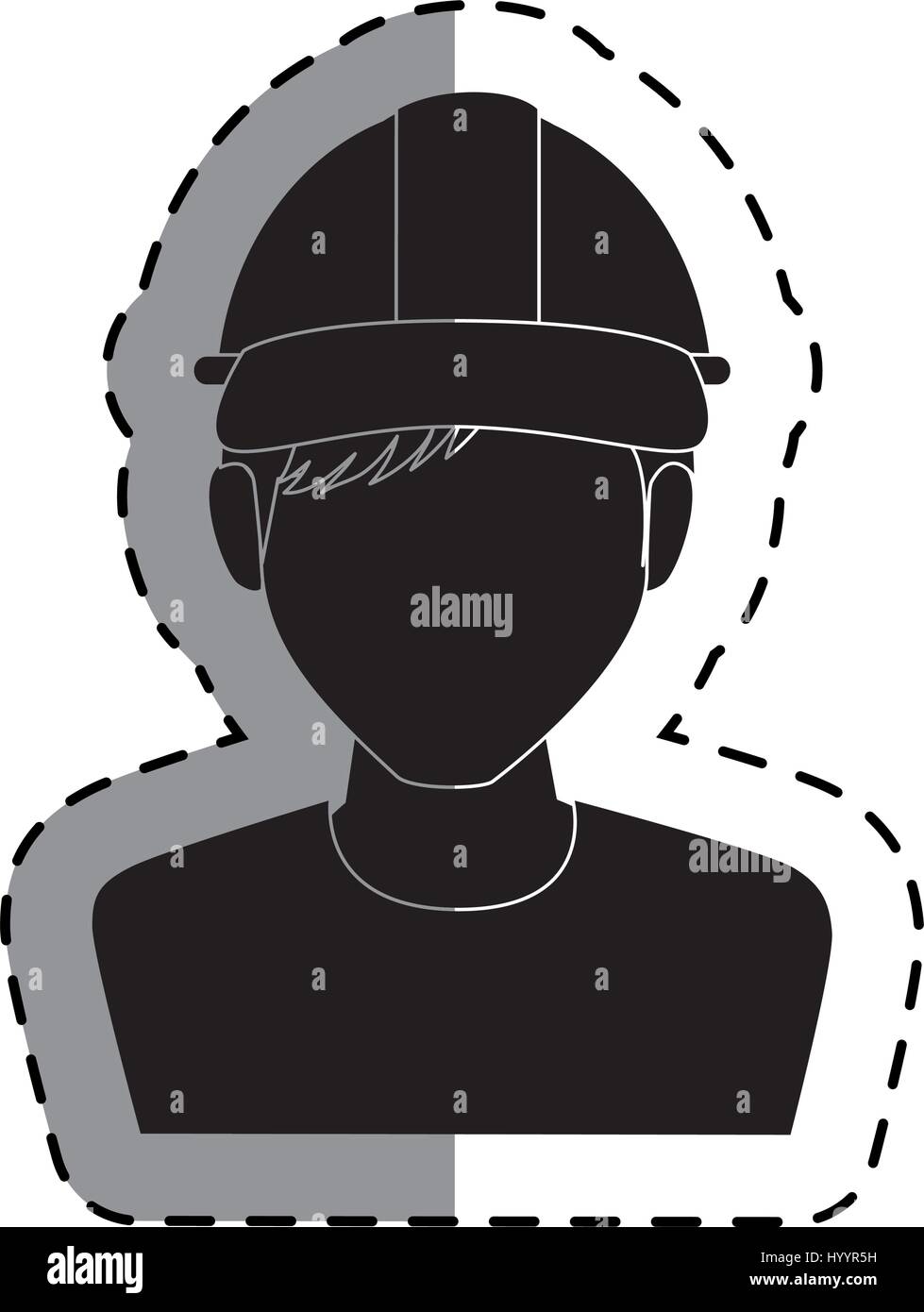 mechanic worker avatar character vector illustration design Stock ...