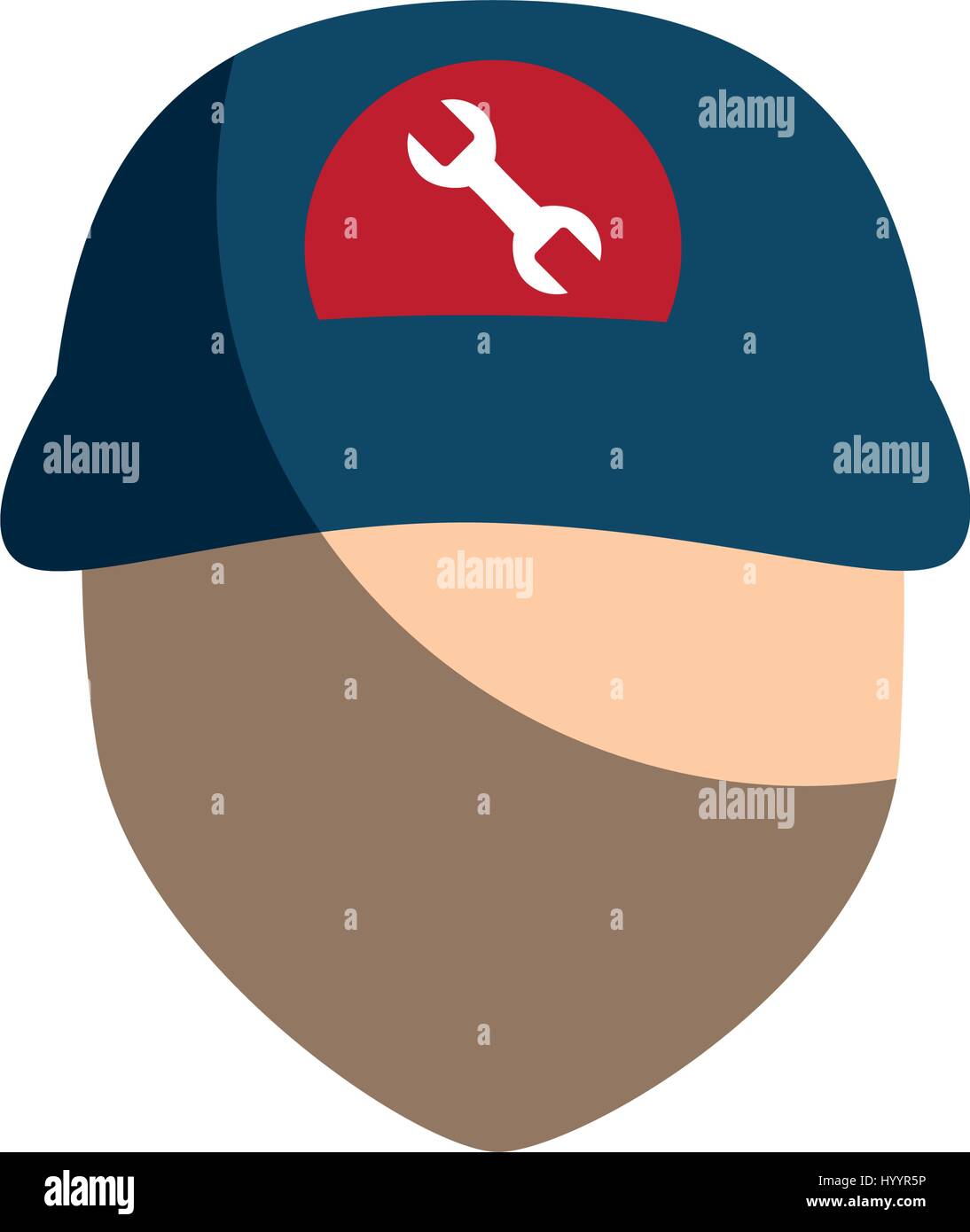 mechanic worker avatar character vector illustration design Stock ...