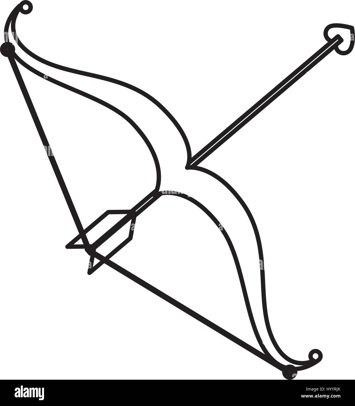 arch and arrow love vector illustration design Stock Vector Image & Art ...