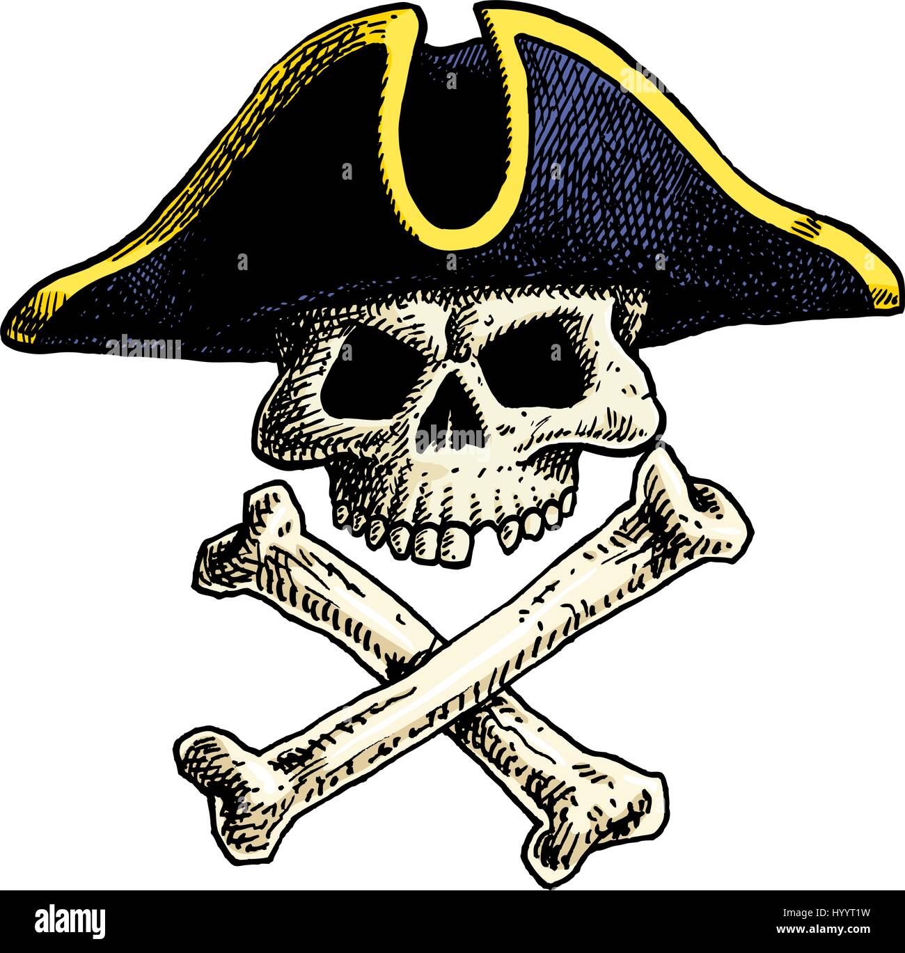 Skull icon vector design Cut Out Stock Images & Pictures - Alamy
