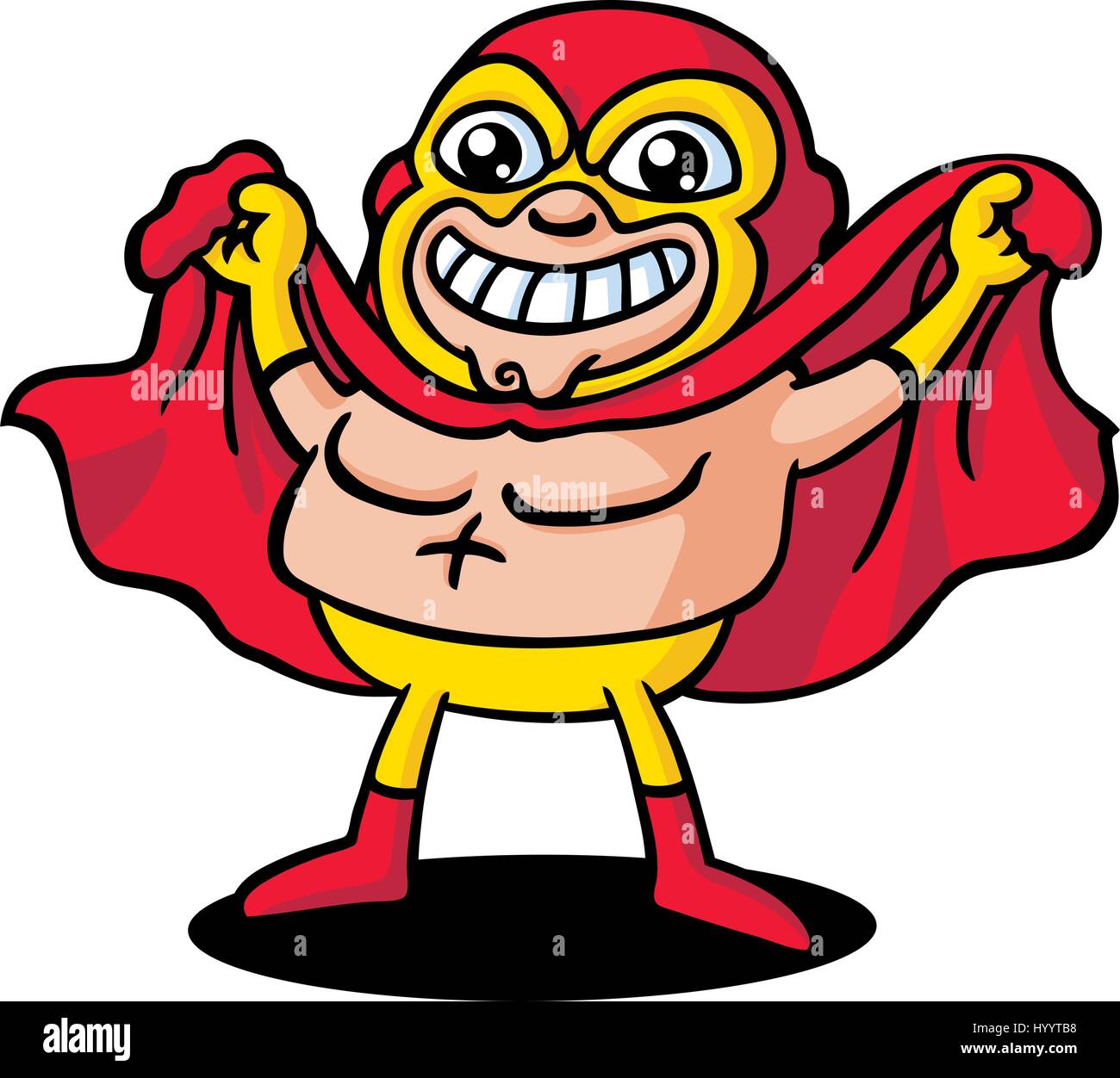 Wrestler Vector Illustration Stock Vector Image & Art - Alamy