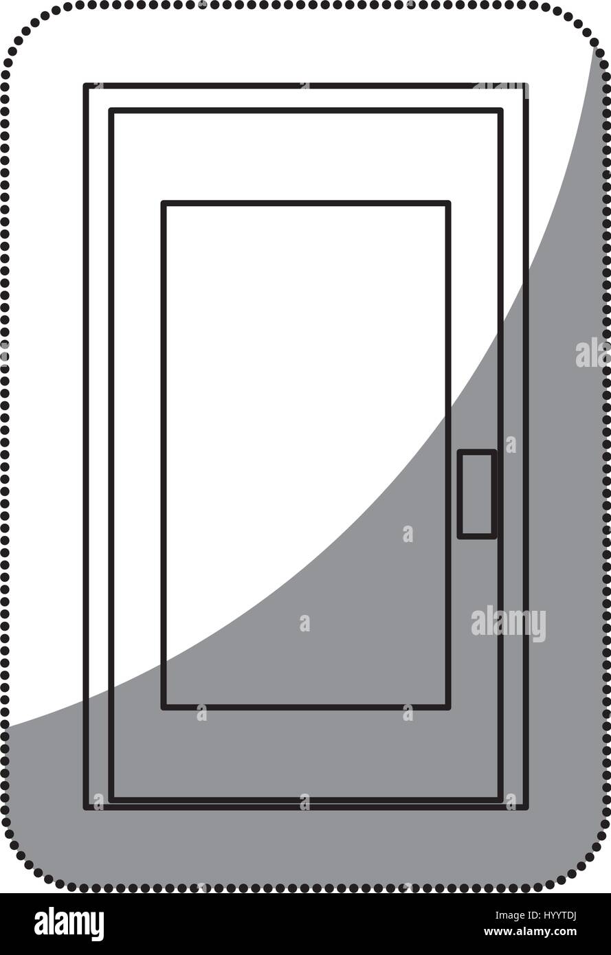 store door isolated icon Stock Vector Image & Art - Alamy