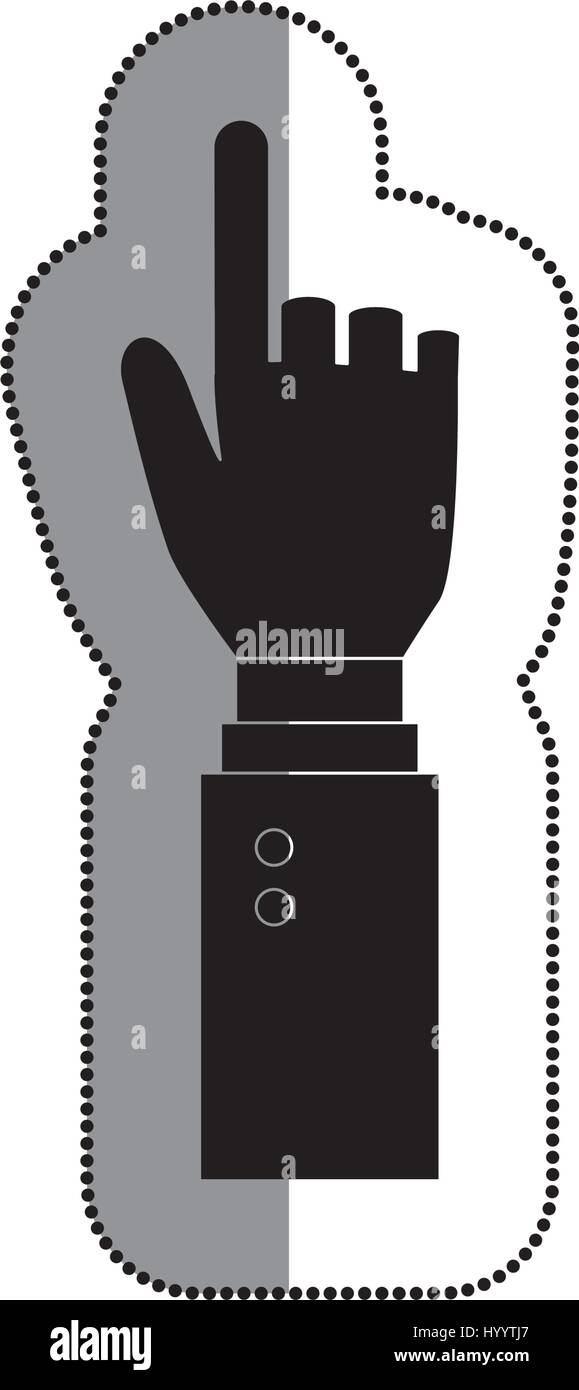 hand human pointer icon Stock Vector Image & Art - Alamy
