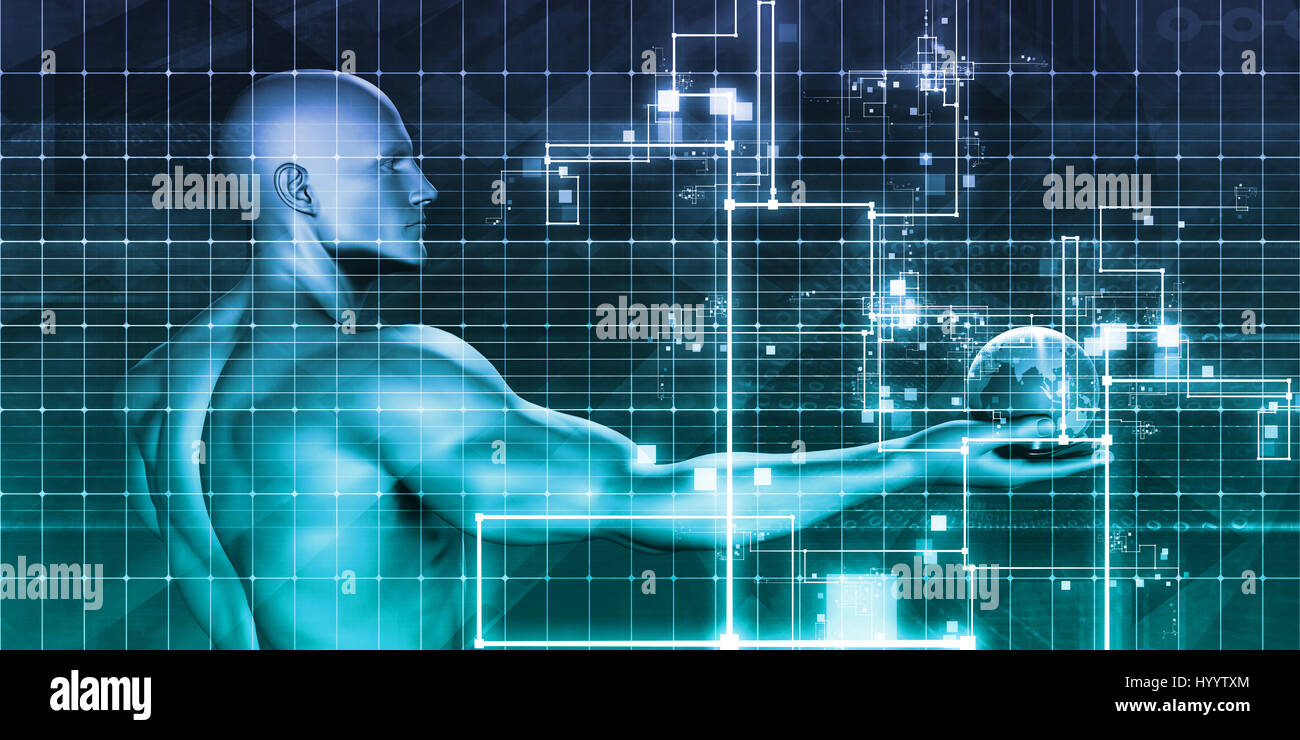 Electronic Reporting Document of the Future as Art Stock Photo - Alamy