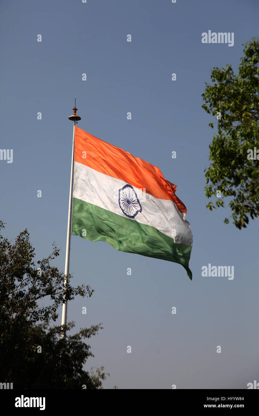 Flag of India at Central Park, Big Indian Flag, highest monumental flag ...